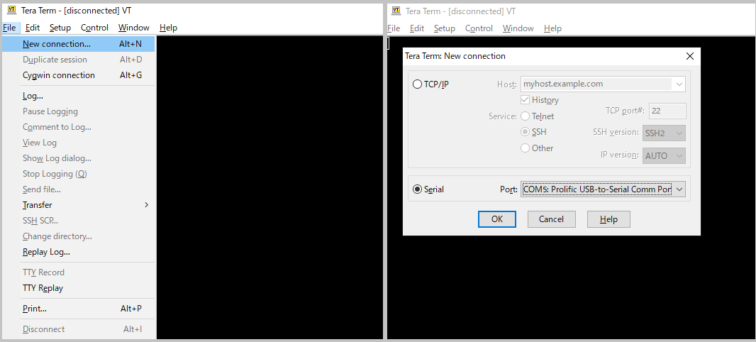 Tera Term การใช้งานเบื้องต้น และ Setting 5 ข้อ เพื่อป้องกันความผิดพลาด ...