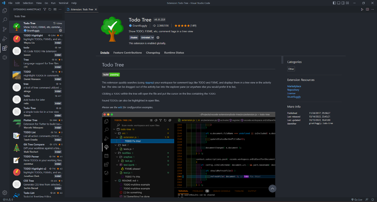 ทำความรู้จักกับ VS Code extensions: Todo Tree กัน – NDR Solution (Thailand) Co., Ltd.