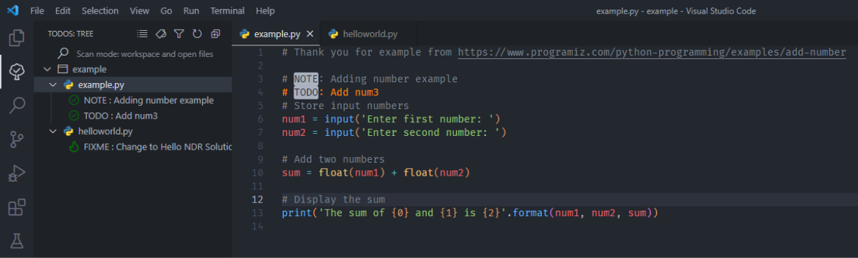 ทำความรู้จักกับ VS Code extensions: Todo Tree กัน – NDR Solution ...
